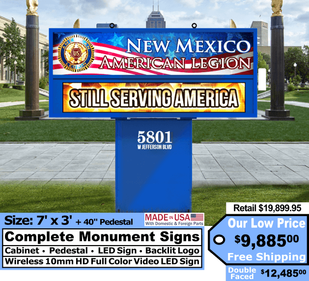 Custom Digital LED Monument Signage for Businesses | TVLiquidator